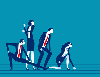 Business team lift up growth chart Royalty Free Vector Image