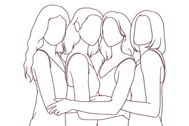 Group Cuddle Vector Images (over 250)