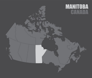 Manitoba Outline Map Vector Images (over 150)