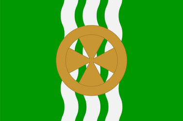 Flag county limerick in munster ireland Royalty Free Vector