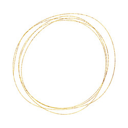 Geometric oval frame ornament decoration line Vector Image