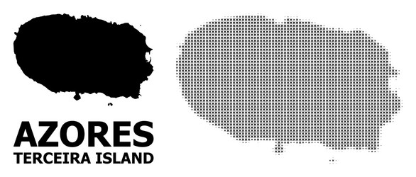 Map Azores Terceira Vector Images (over 160)