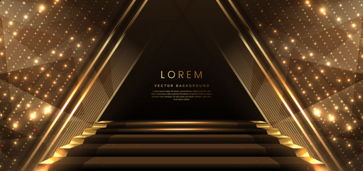 Elegant golden scene diagonal glowing Royalty Free Vector Elegant golden scene diagonal glowing Royalty Free Vector