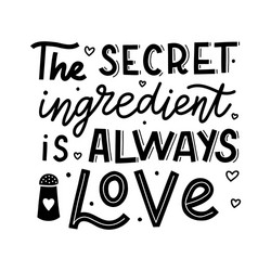 I love math lettering quote hand drawn Royalty Free Vector