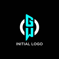 Letter Gw Monogram Logo Vector Images (over 1,200)