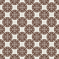 Pattern 0013 6 star and cross Royalty Free Vector Image