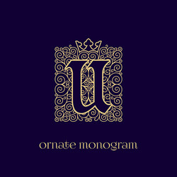 Crown Monogram Vector Images (over 38,000)