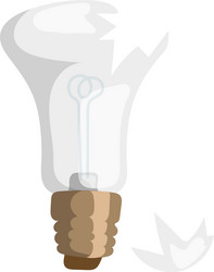 Cartoon Broken Light Bulb Vector Images (over 240)