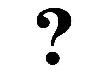 Question mark polygonal horizontal banner help Vector Image