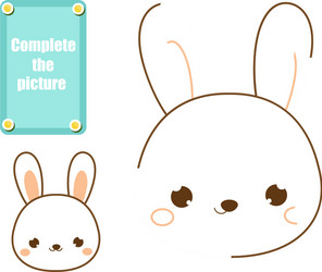 Rabbit Flashcard Vector Images (over 170)