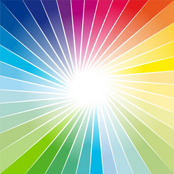 Rainbow Rays Vector Images (over 6,000)