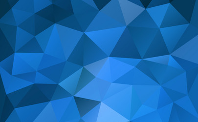 Blue green emerald polygon triangular pattern Vector Image