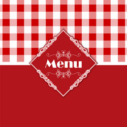 Red and white gingham pattern Royalty Free Vector Image