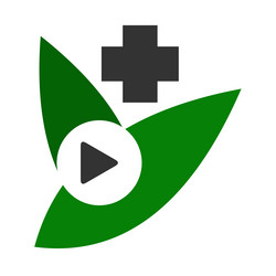 Health talk logo icon brand identity Royalty Free Vector