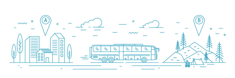 Bus Banner Vector Images (over 6,700)