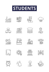 Group Icon Students Vector Images (over 12,000)