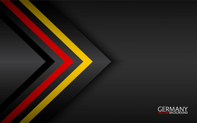 Modern background with german colors Royalty Free Vector