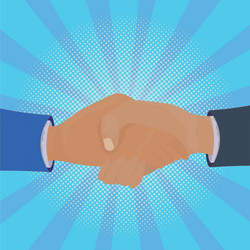 Handshake Comic Vector Images (over 510)