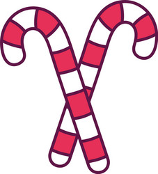 Crossed Candy Canes Vector Images (over 220)