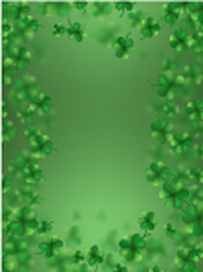 Irish template for design card invitation eps 10 Vector Image