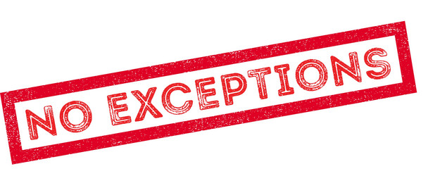 No Exceptions Vector Images (35)