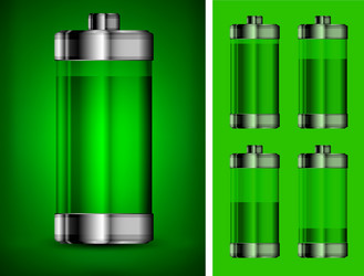 Charge energy battery power Royalty Free Vector Image