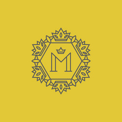 Letter M Monogram Vector Images (over 41,000)