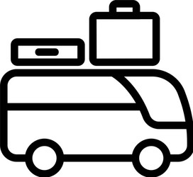 Big bus icon Royalty Free Vector Image - VectorStock