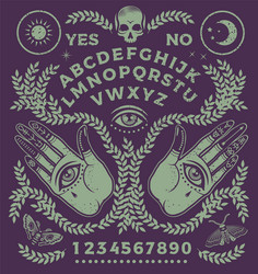 Occultism set with pentagram voodoo doll human Vector Image