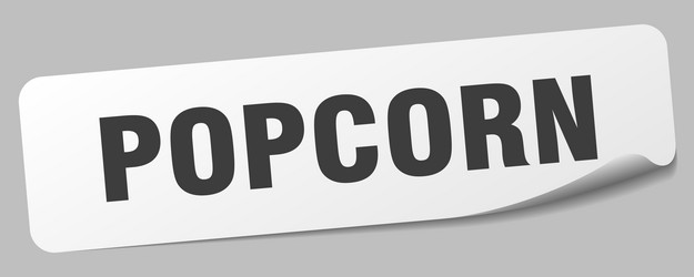 Popcorn Label Vector Images (over 1,700)