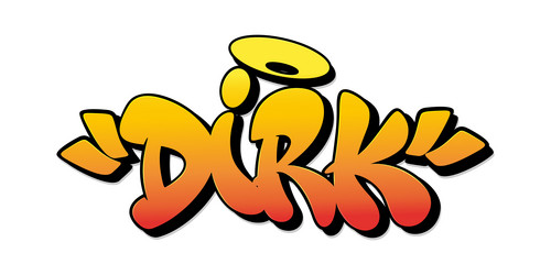 Elliot name in graffiti style Royalty Free Vector Image