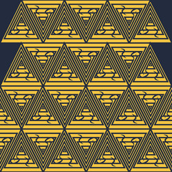 Batik Borneo Vector Images (19)