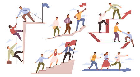 Helping Colleague Vector Images (over 1,800)