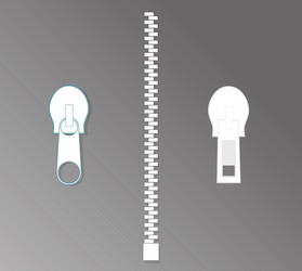 A zip Royalty Free Vector Image - VectorStock