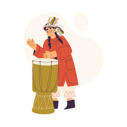 Native American Drum Clipart