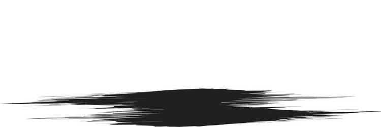 Grungy grunge textured line divider paintbrush Vector Image