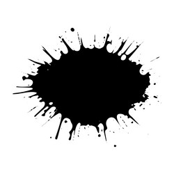 Ink splatter - abstract art Royalty Free Vector Image
