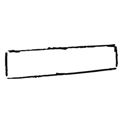 Dotted line frame doodle Royalty Free Vector Image