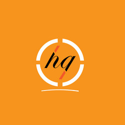 Hs-text-logo Royalty Free Vector Image - VectorStock