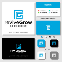 Abstract arrow up logo template 3d blue Royalty Free Vector