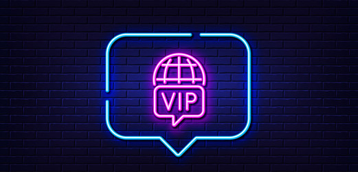 Vip internet line icon very important person wifi Vector Image