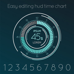 Futuristic Timer Vector Images (over 520)