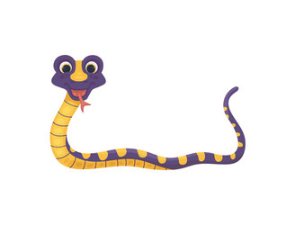 Cartoon Purple Snake Vector Images (over 900)