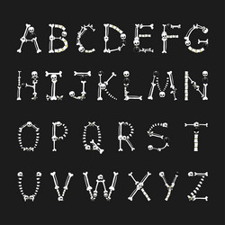 Skull Alphabet Pirate Vector Images (over 360)