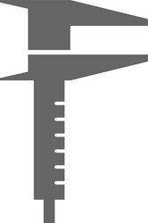 Set ruler tools icon engineering simple icon Vector Image