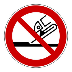 No grinding Royalty Free Vector Image - VectorStock