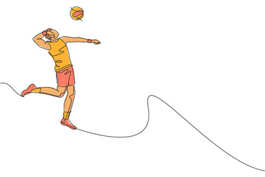 Volleyball Player Outline Vector Images (over 780)