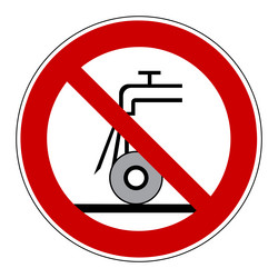 No grinding Royalty Free Vector Image - VectorStock