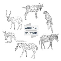 Polygon Animals Vector Images (over 11,000)