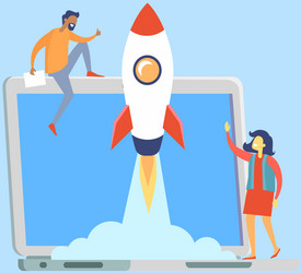 Rocket Marketing Vector Images (over 18,000)